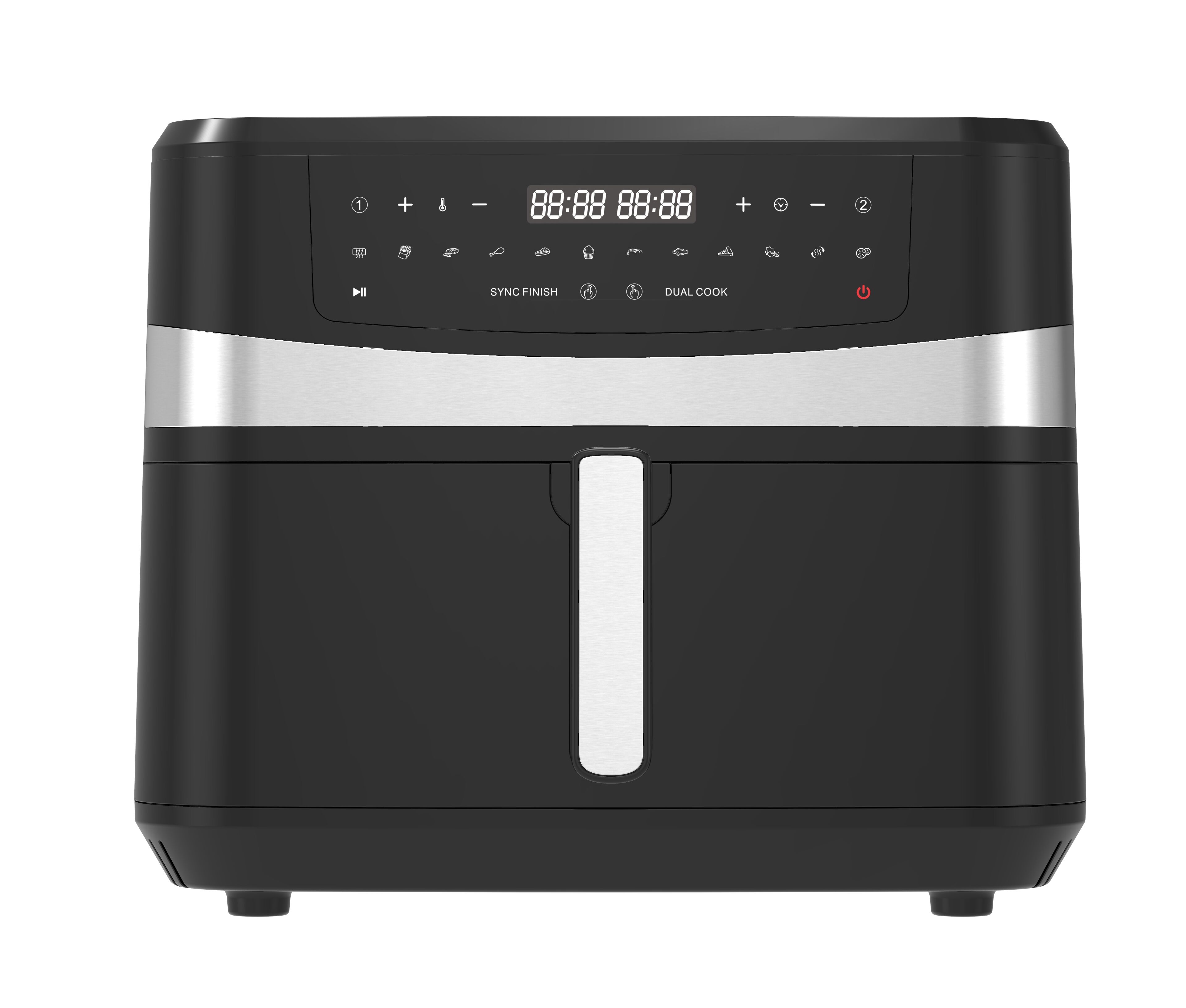 Oem 10l Digital Air Fryer With Divider With Upper & Bottom Heating ...