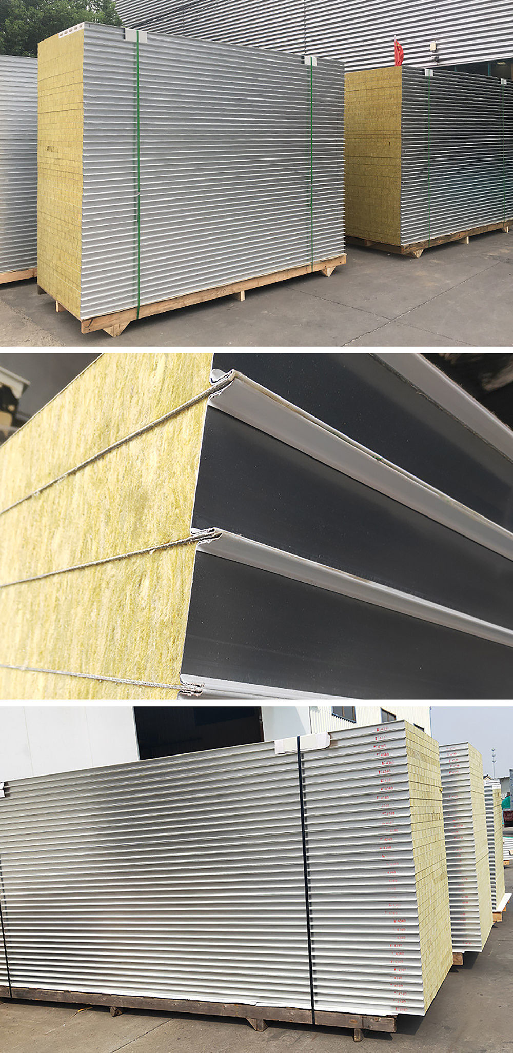 Buy Wholesale China Fireproof Rockwool Sandwich Panel Mineral Wool ...