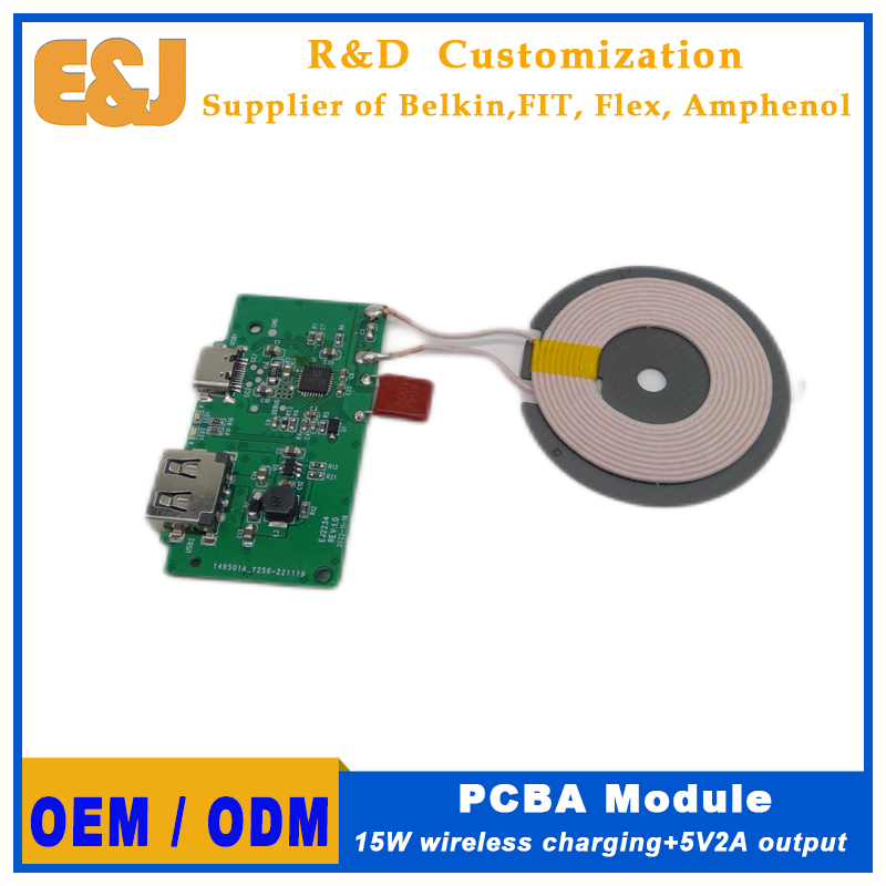 Wireless Charger Transmitter And Receiver Kit Coil Qi Wireless Charging Magnetic Wireless ...