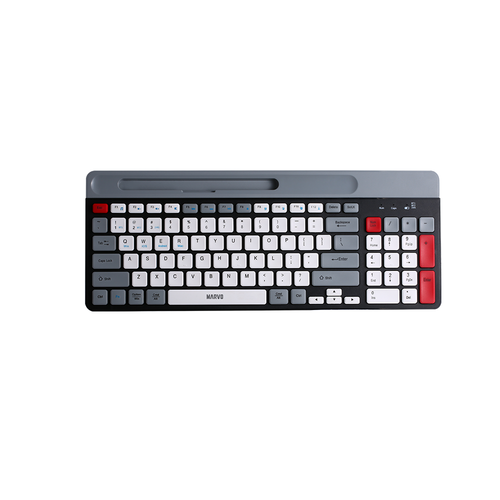 2.4g Wireless Keyboard & Mouse Combo Full-sized Ergonomic 3 Dpi For ...