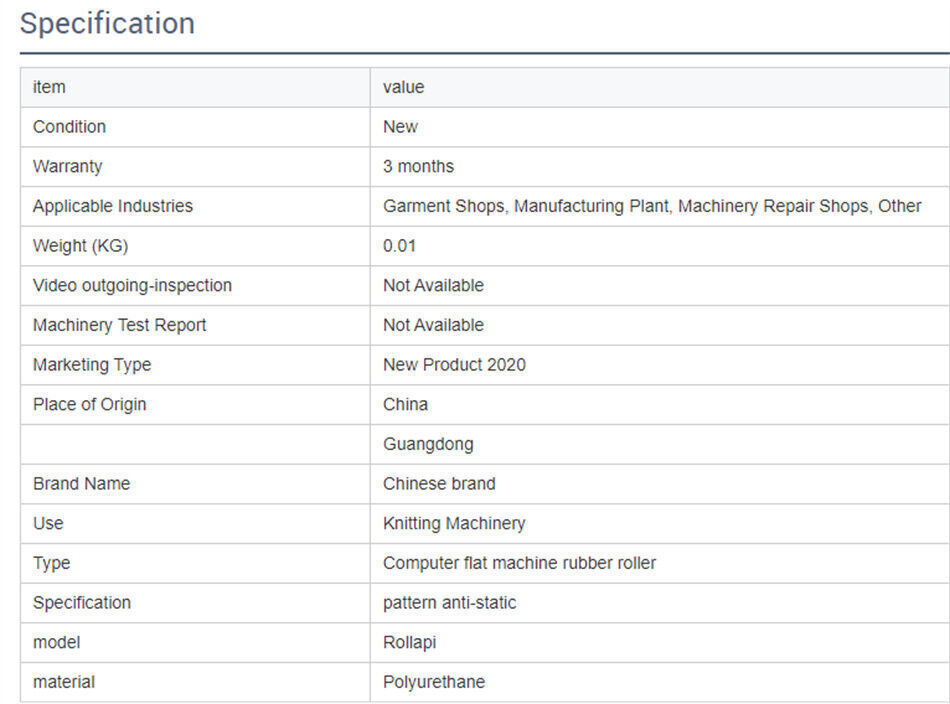Buy Wholesale China Good Service Pu Roller For Flat Knitting Machine ...
