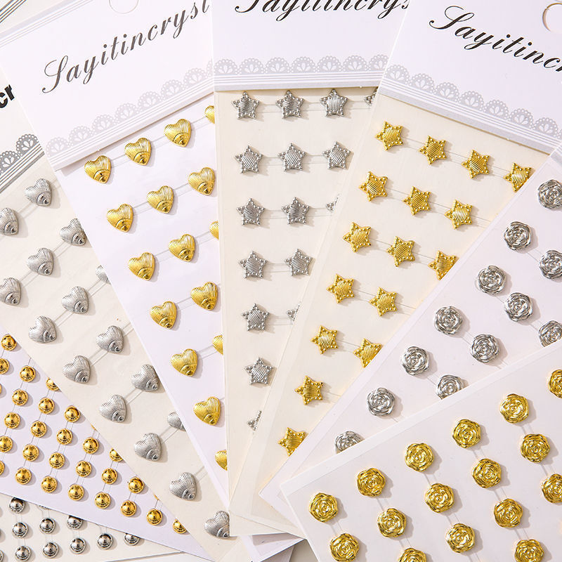 New Design Color Diamond Waterproof Diy 3d Acrylic Label Sticker ...