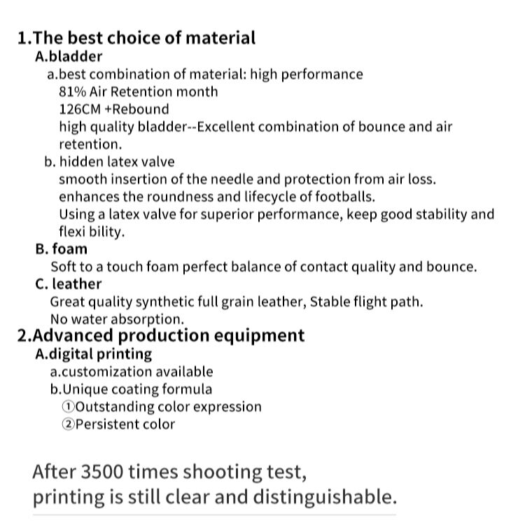 High Quality Durable Using Various Balon Football Ballon De Original ...