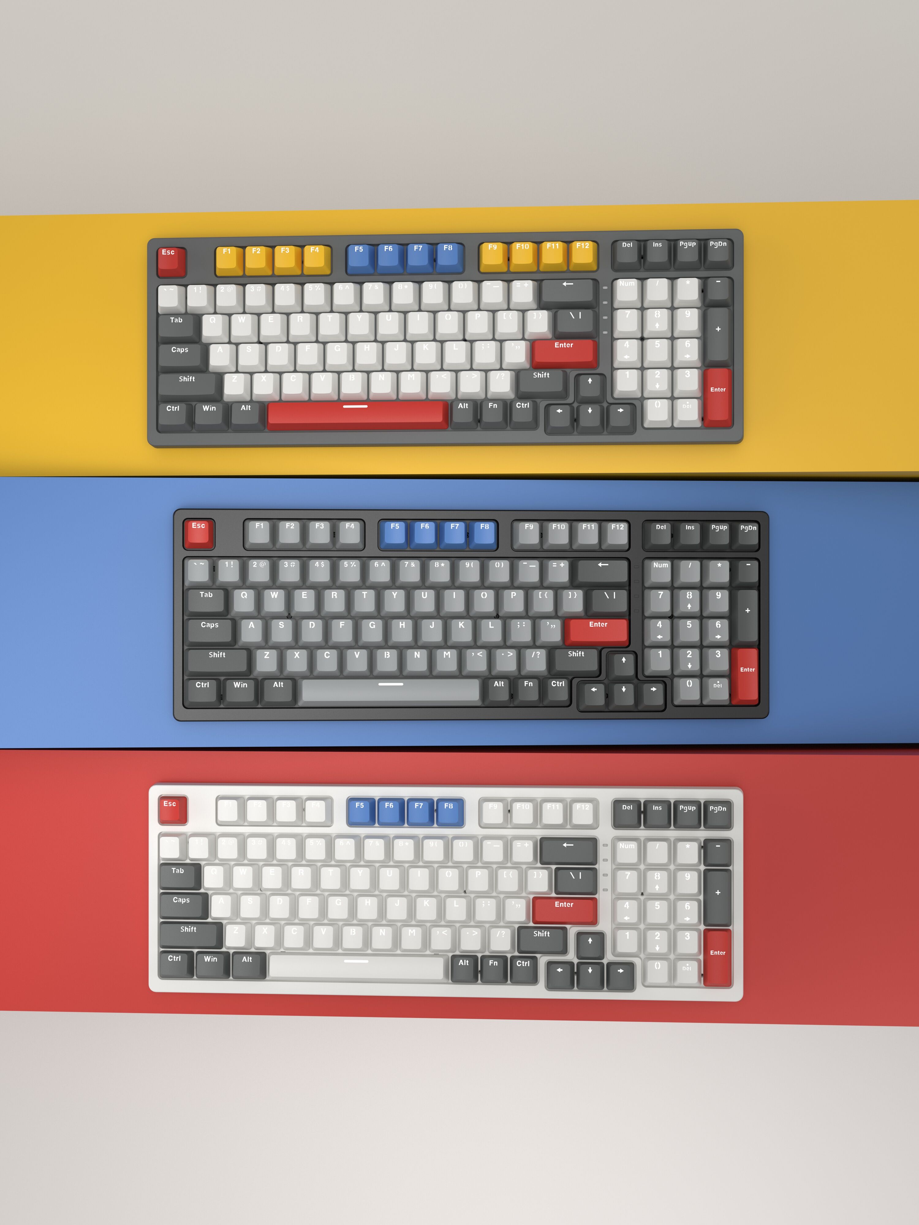 Factory Direct High Quality China Wholesale Full Size Mixed Keycaps ...