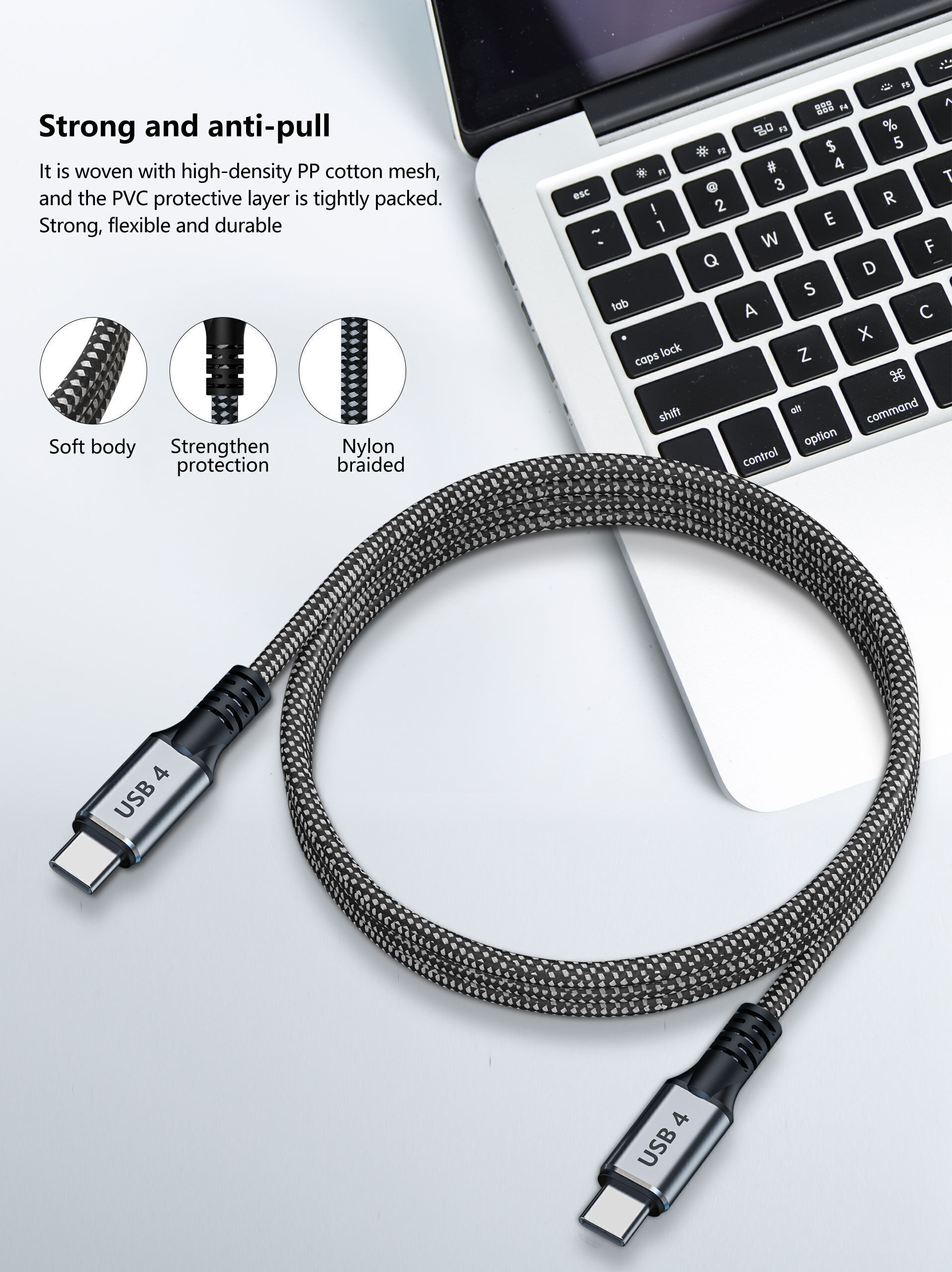 Buy Wholesale China Occ Cable usb 4.0 40gbps Fast Charger Usb C ...