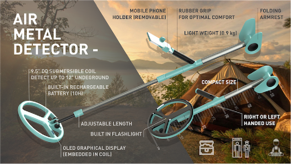 Buy Wholesale China Air Md Bluetooth Gold Detector Md-99 Wireless And ...