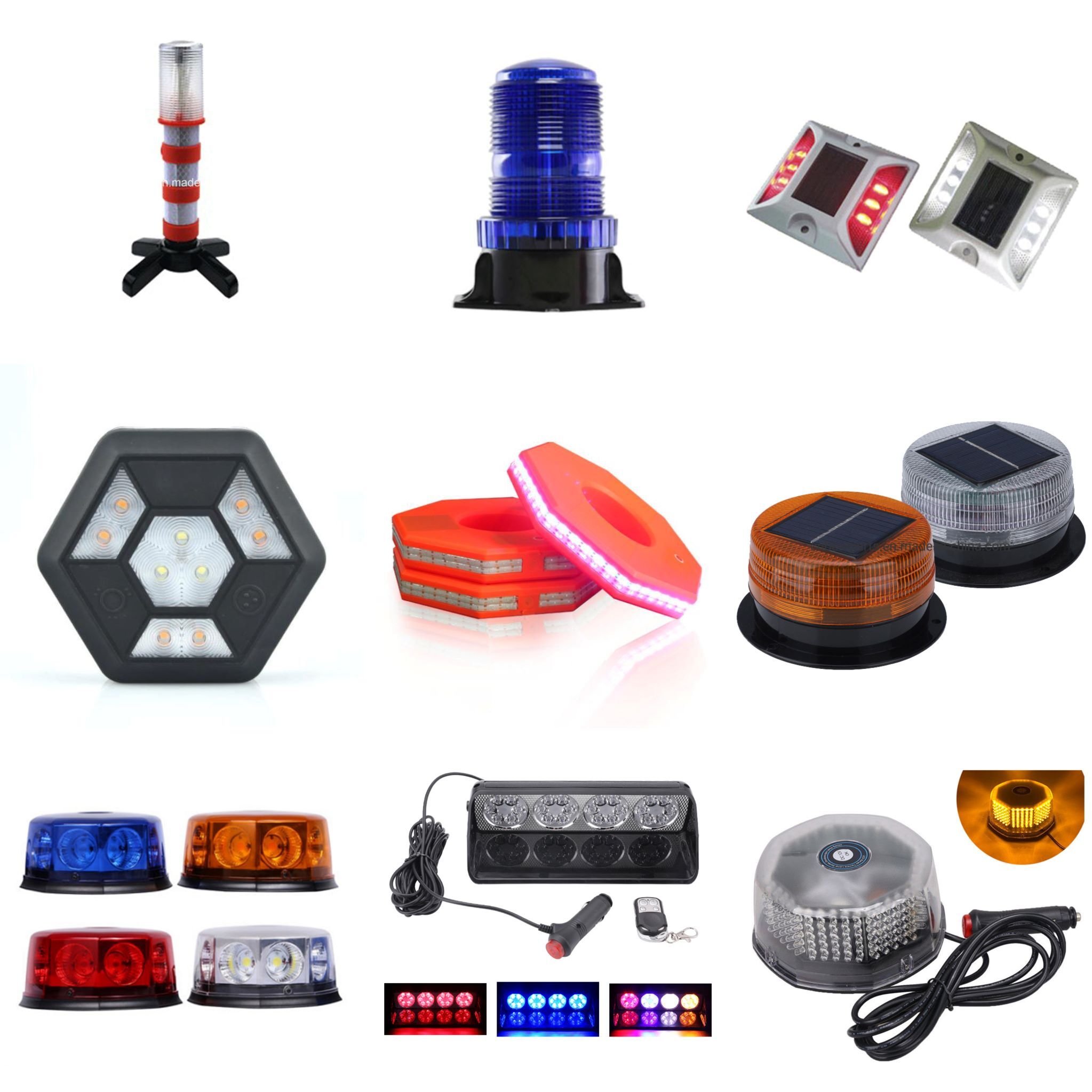 High Durable Led Traffic Warning Light High Power Sequential Road ...