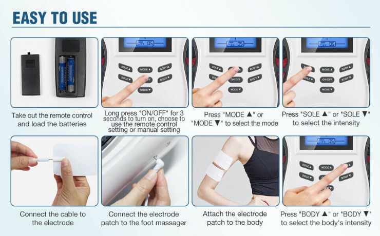 Buy Wholesale China Foot Health Machine Electronic Pulse Therapy For ...