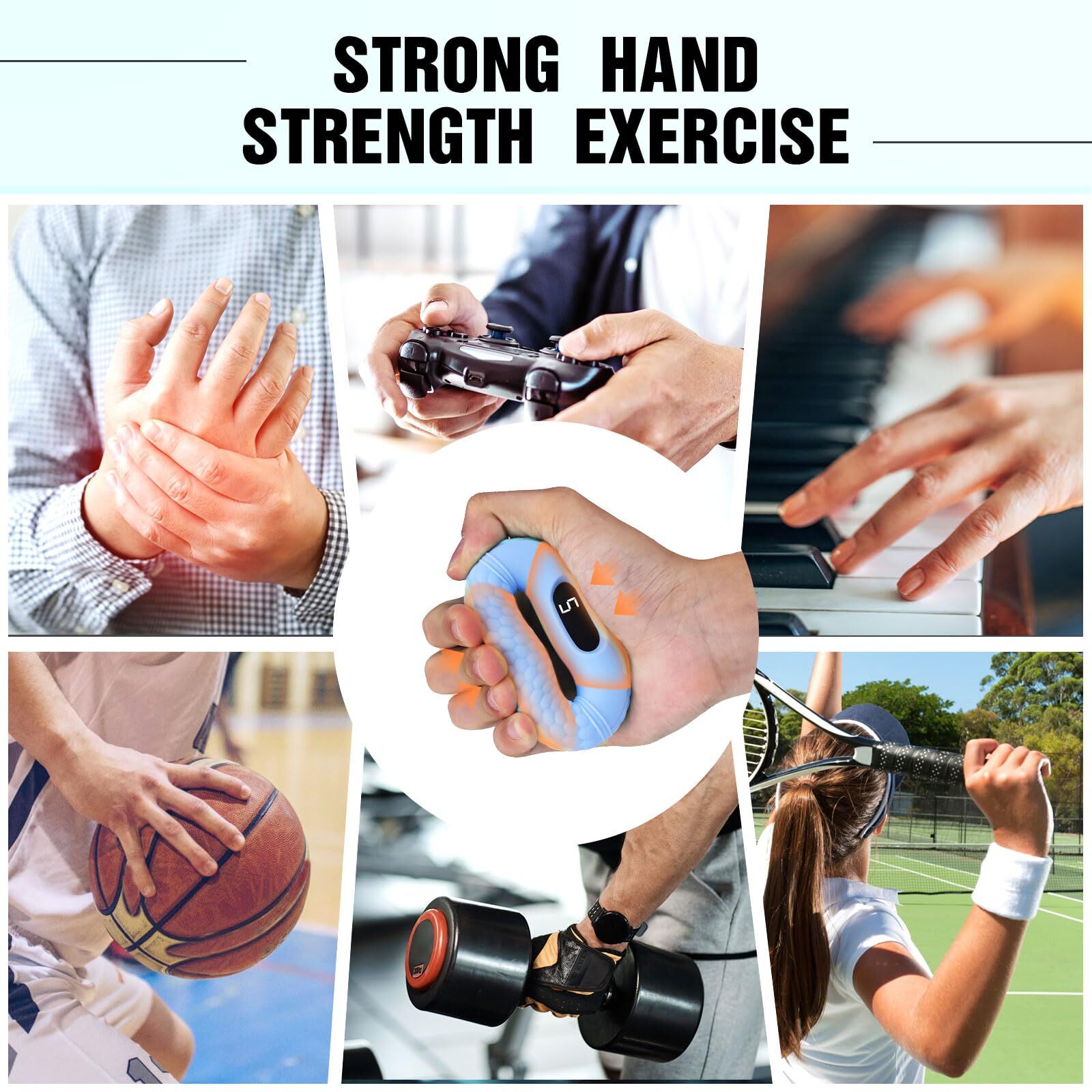 Buy Wholesale China Home Gym Fitness Silicone Hand Grip Strength ...