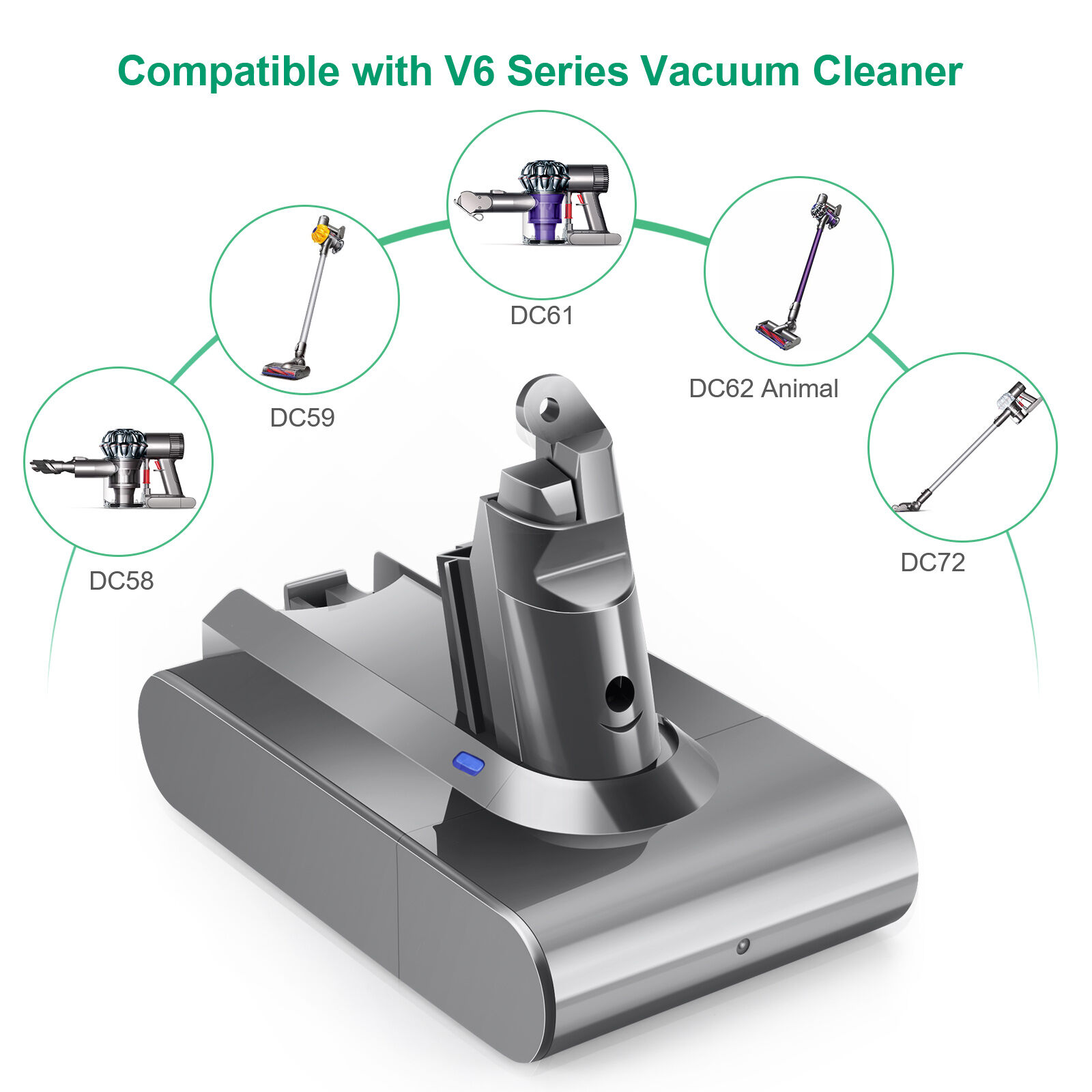 Buy Wholesale China Lithium Ion Battery Replacement 21.6v 4000mah For ...