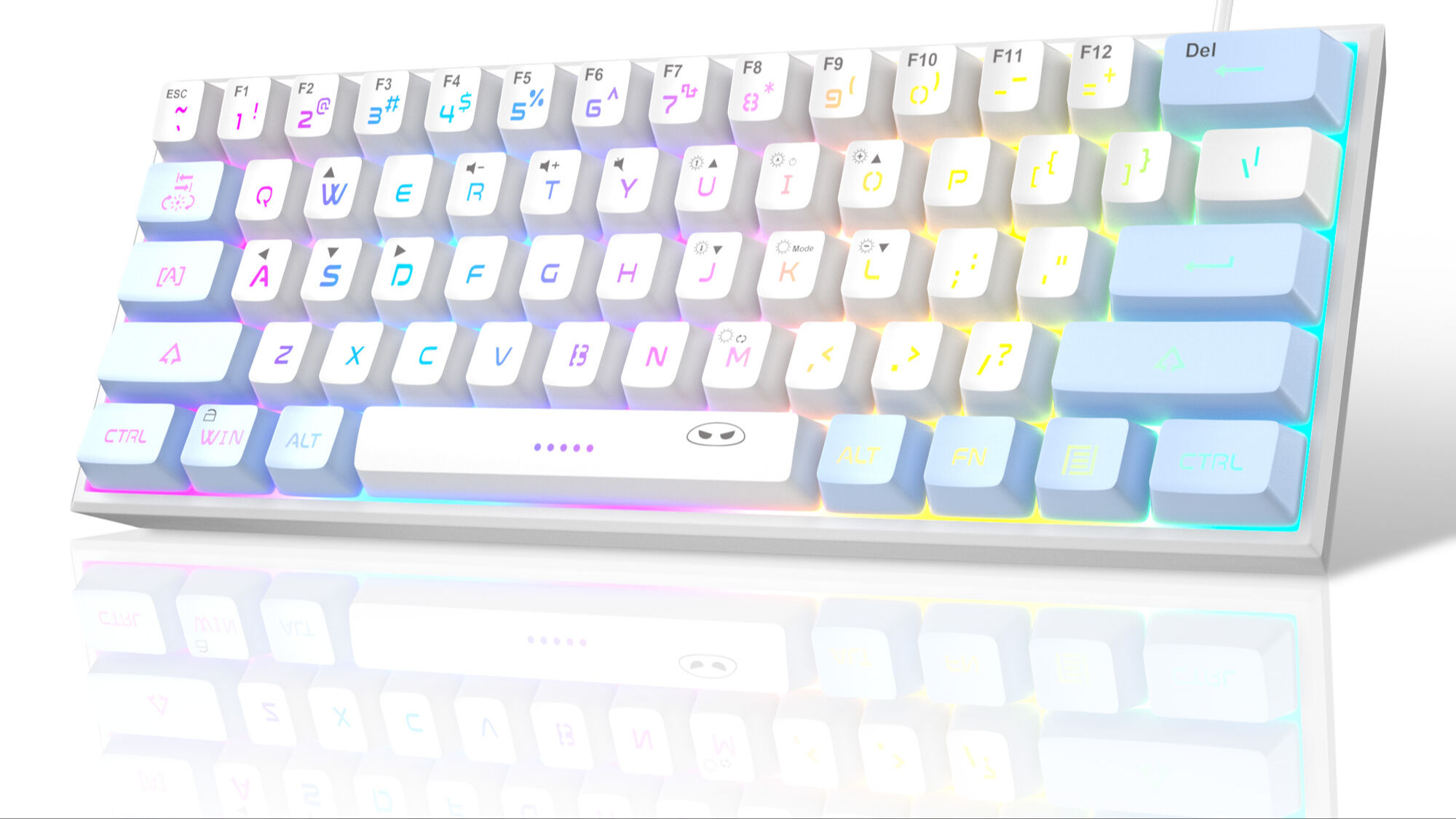 Buy Wholesale China Magegee Ts91 Mini 60% Gaming Keyboard, Rgb Backlit ...