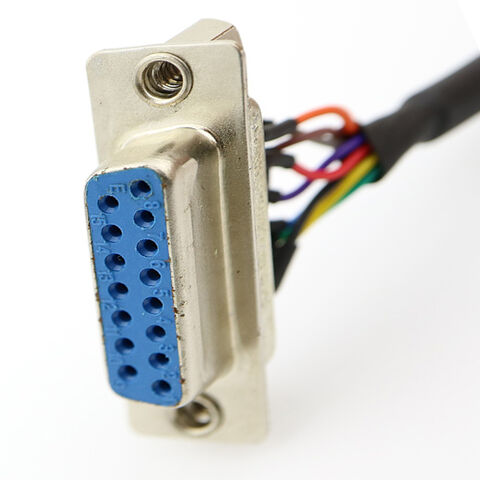 D-sub Female To He10 Connector Custom Cable Assembly - Buy Taiwan ...
