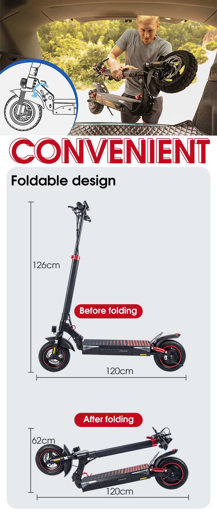 Buy Wholesale China Roubust Long Range Folding Light Weight Import E ...