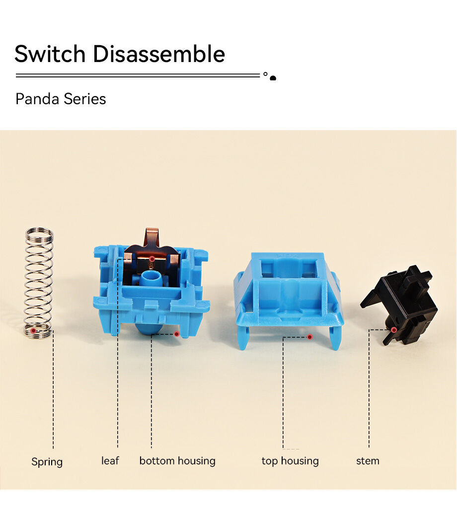 Buy Wholesale China Bsun Keyboard Switches, Black Stem, Linear Switch ...