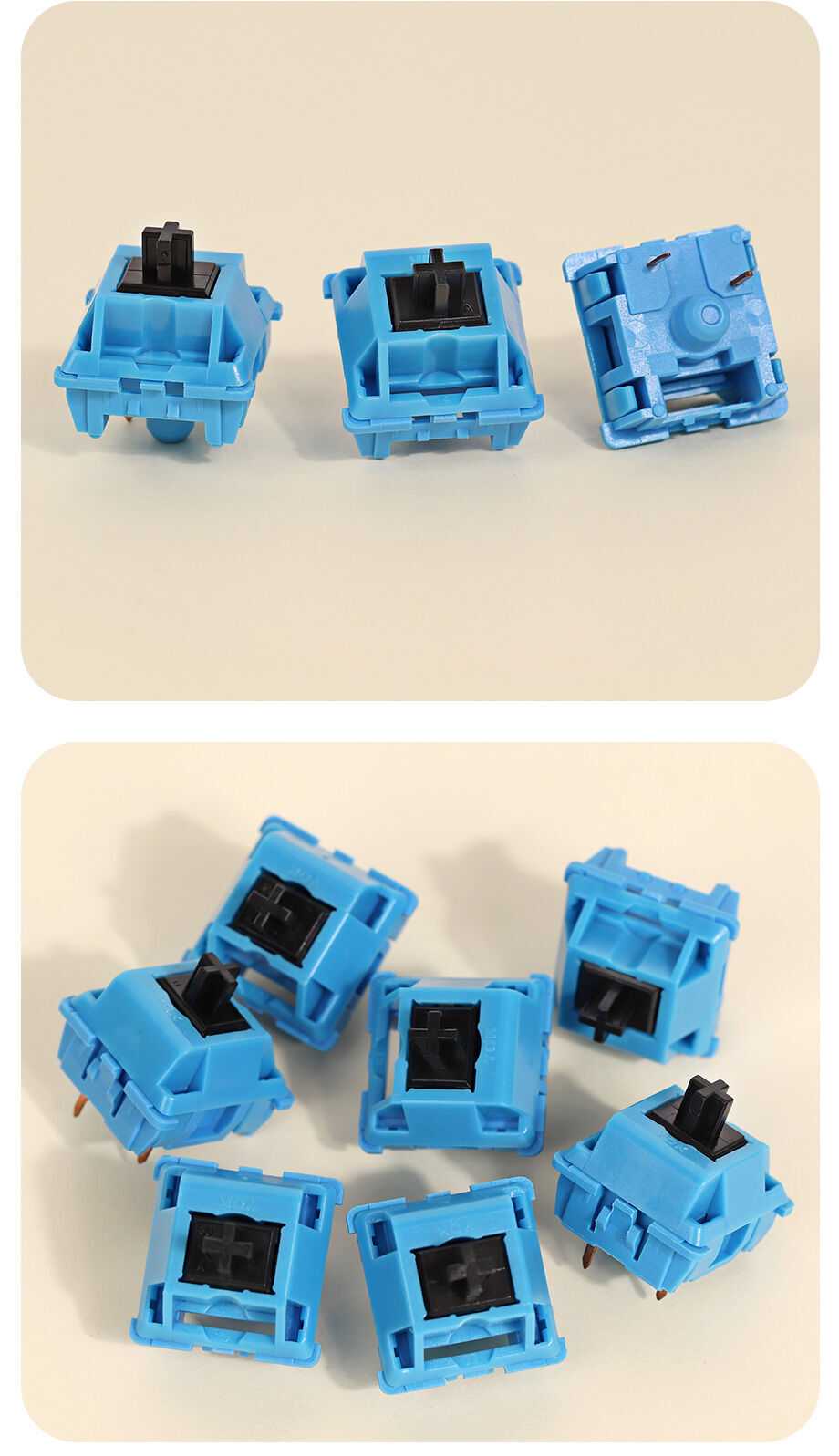 Bsun Keyboard Switches, Black Stem, Linear Switch, Panda Switch, Polar ...