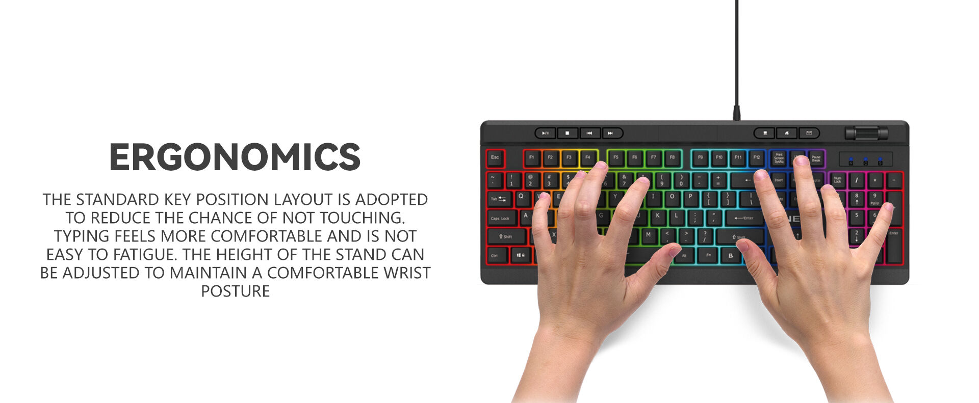 Buy China Wholesale Aneex Colorful Theme Mechanical Keyboard Wireless ...