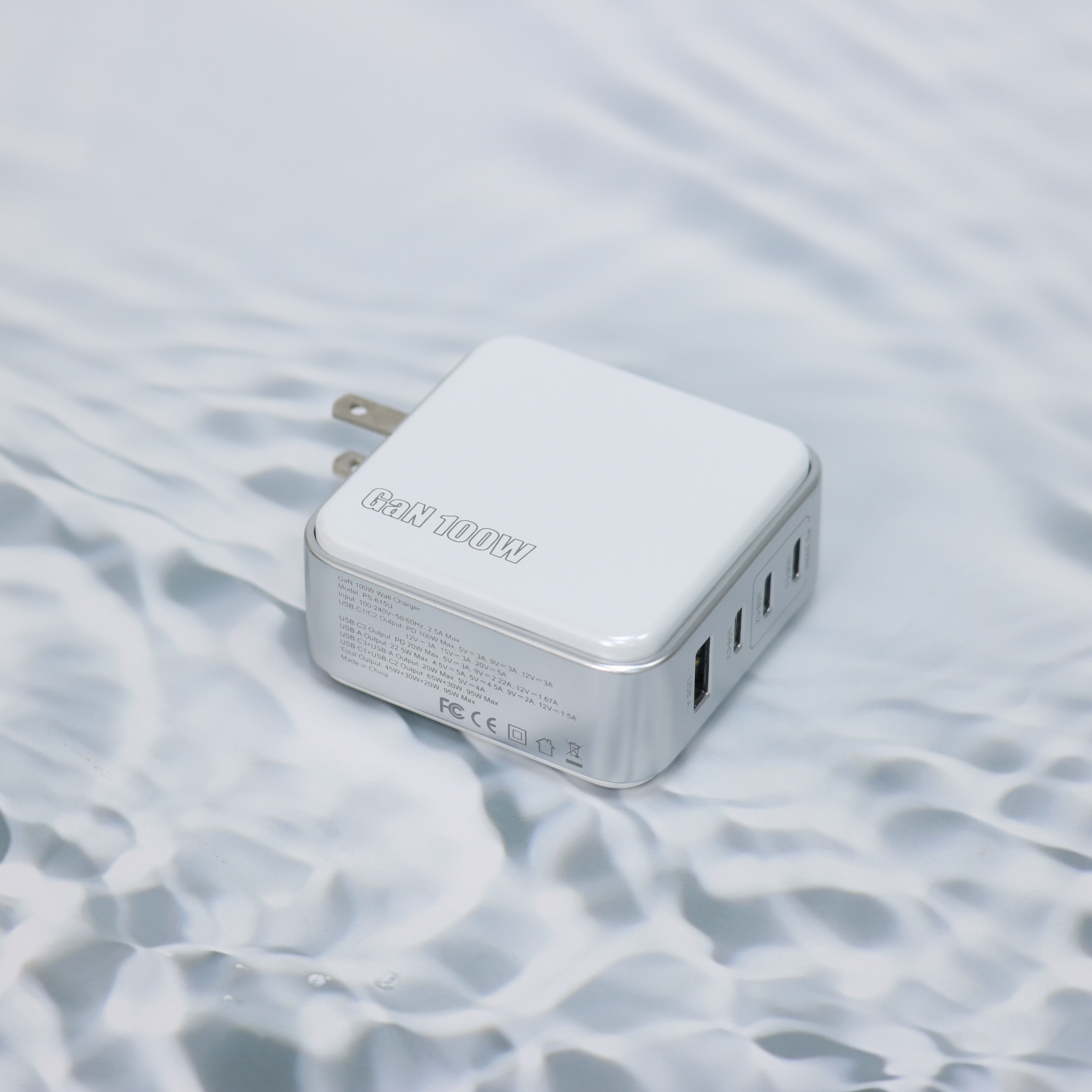 Home Office Ac Adapters Gan Pd 100w Wall Charger Power Charging Multi ...