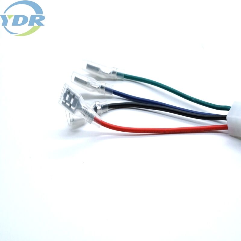 110 250 187 Terminal 2.8 Male Female 2*2p Cable Dj611-2.8 250 6.3mm Motorbike Wire Harness ...