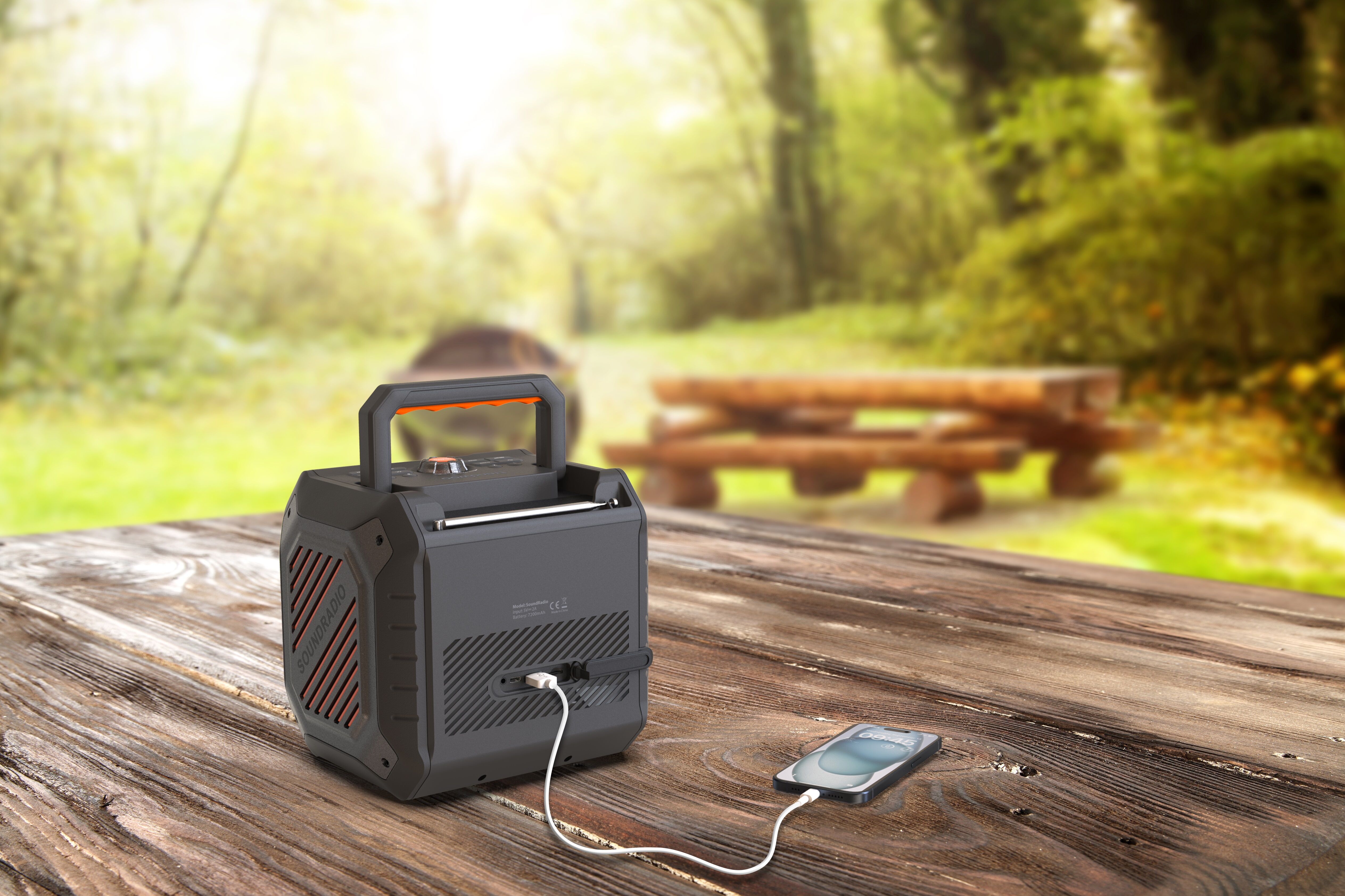 Buy Wholesale China Rugged Design Portable Outdoor Dab+/fm Radio ...