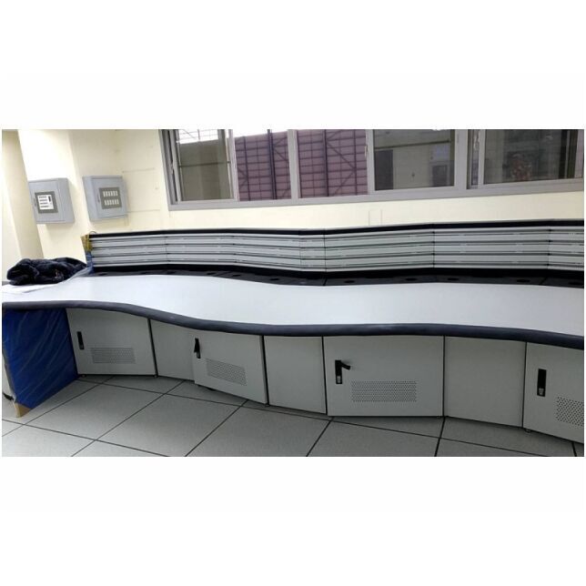 Operator Control Room Console Desk With Monitor Mount, Workspace ...