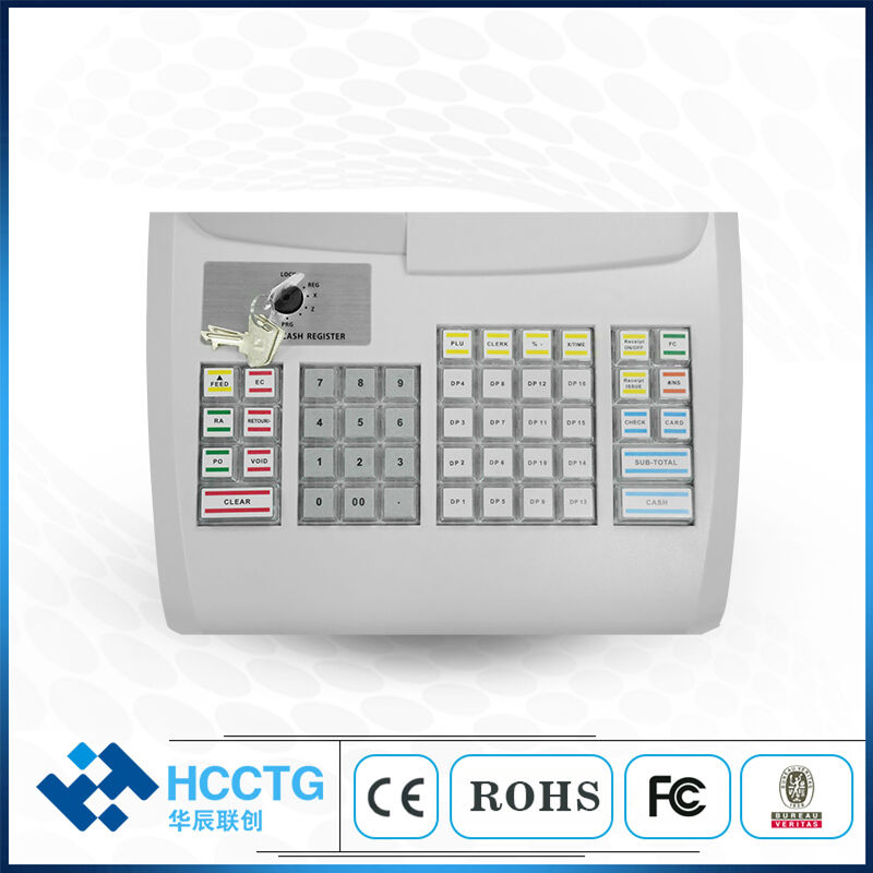 High Quality 48 Keys Automatic Electronic Pos Cash Register Ecr-100 For ...