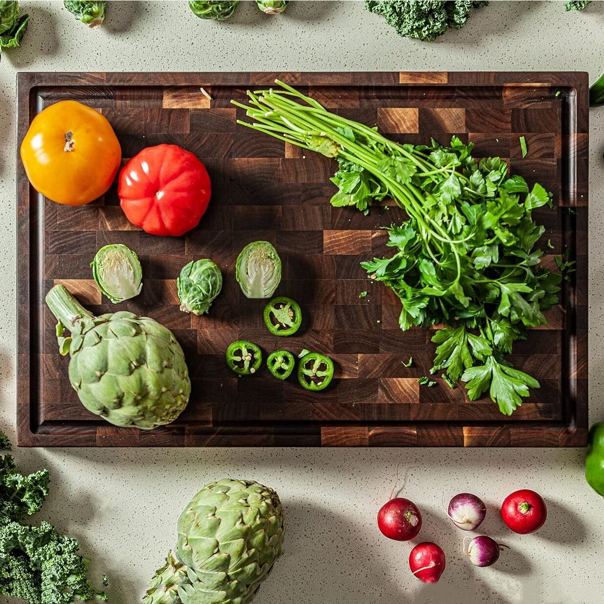 Bulk Buy China Wholesale Extra Large Thick Walnut Wood End Grain ...