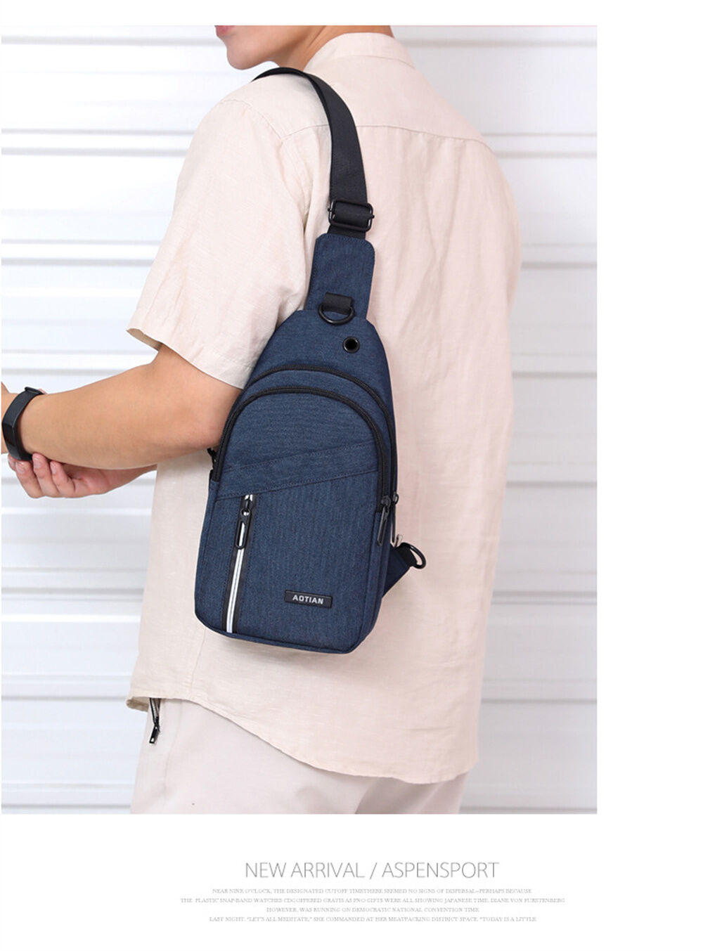 Buy Wholesale China Factory Wholesale Men's Chest Bag Resistant ...