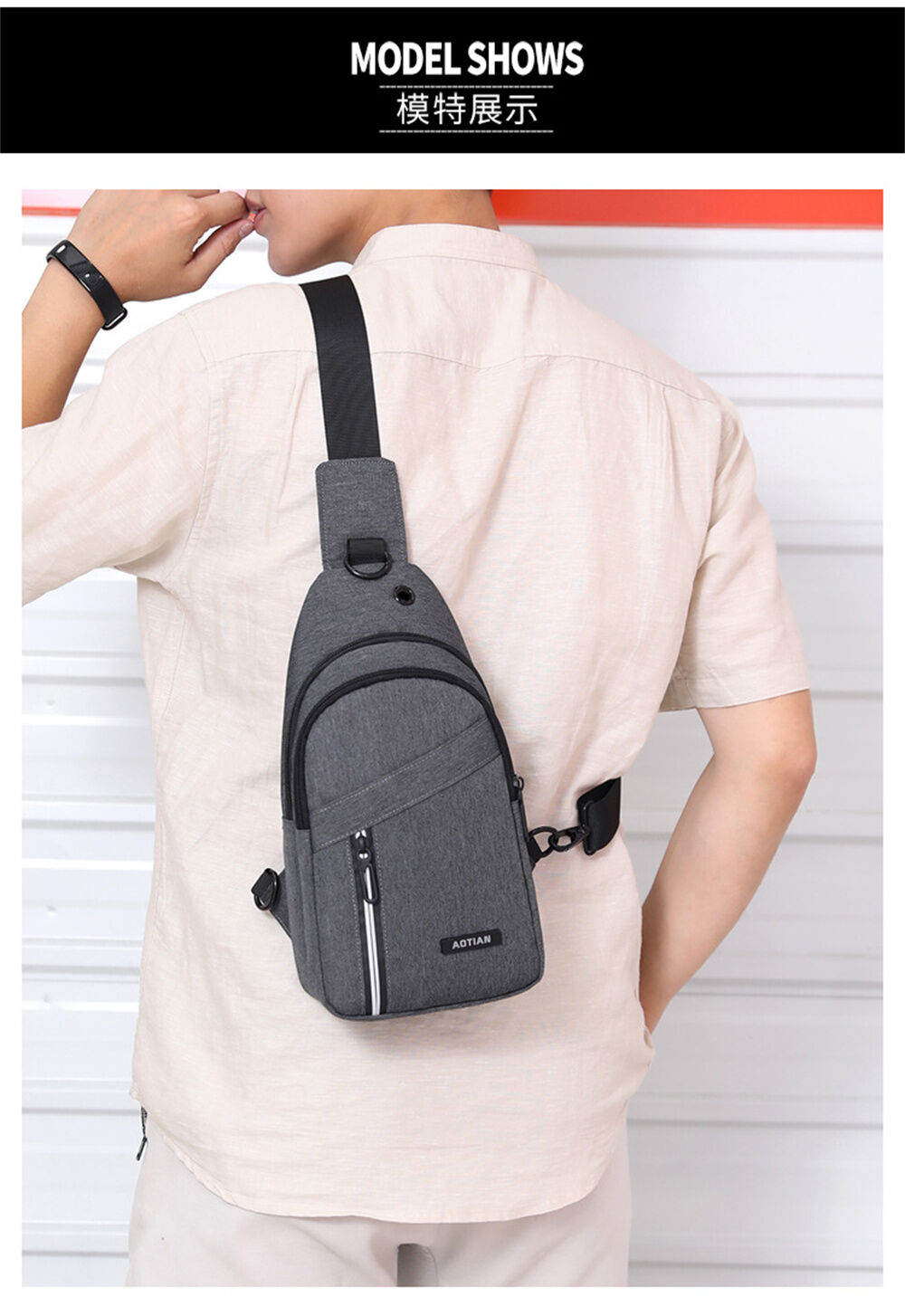 Buy Wholesale China Factory Wholesale Men's Chest Bag Resistant ...