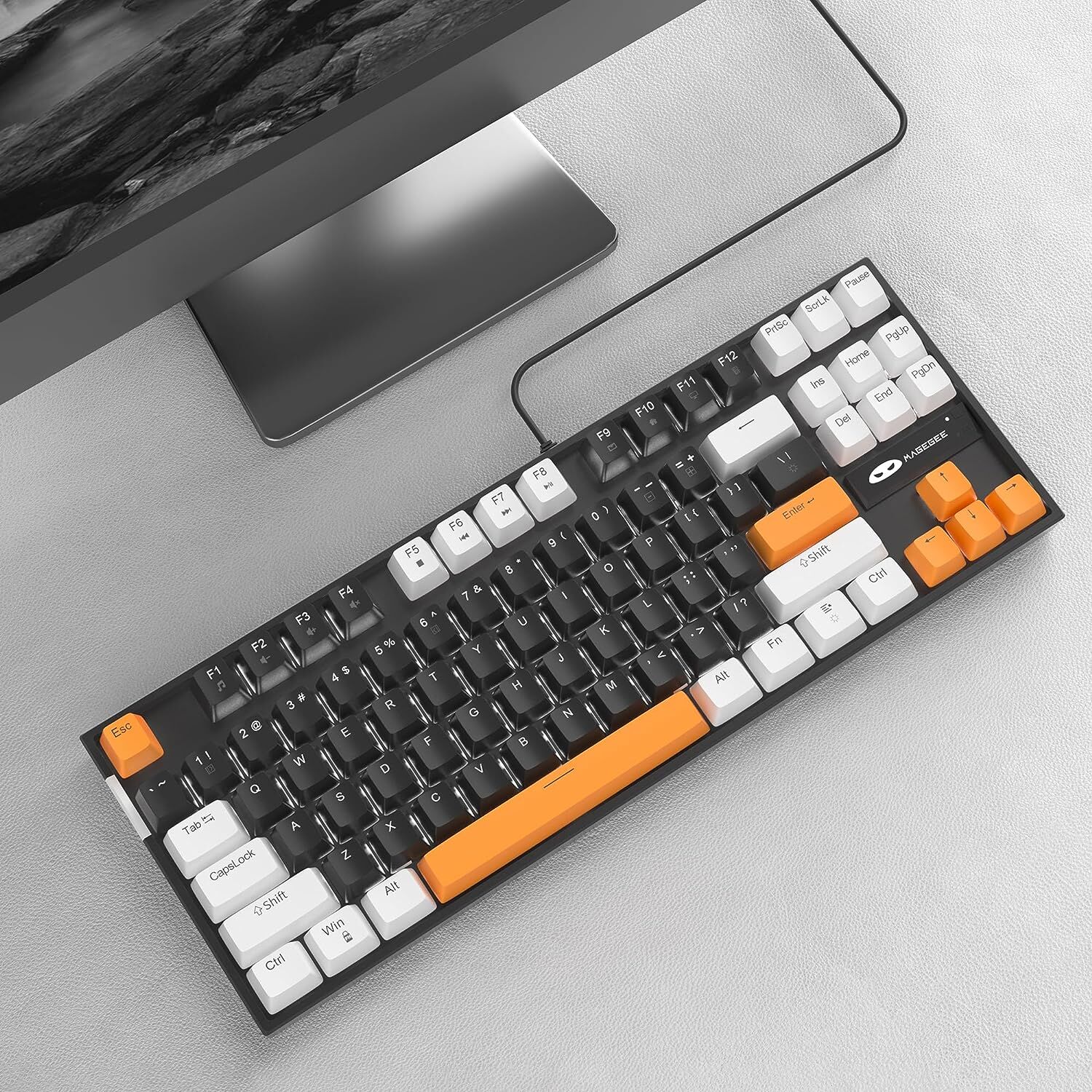 Buy Wholesale China Magegee 80% Mechanical Gaming Keyboard With Brown ...