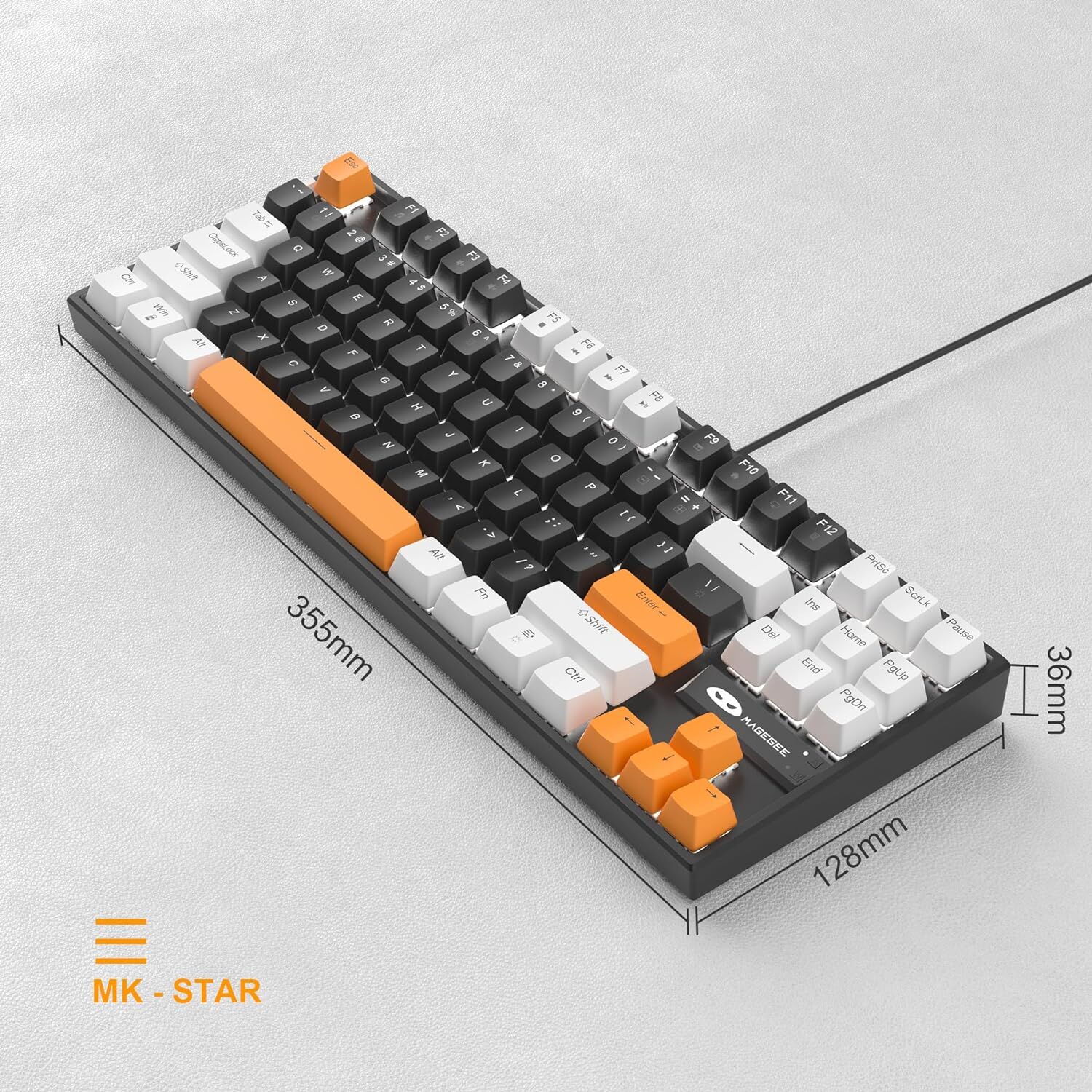 Buy Wholesale China Magegee 80% Mechanical Gaming Keyboard With Brown ...