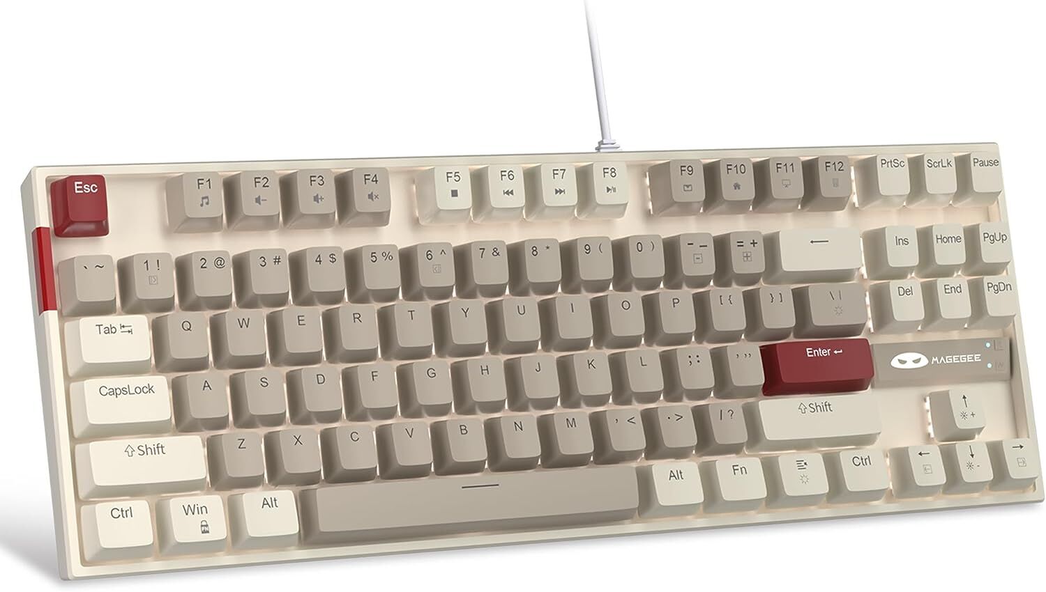 Buy Wholesale China Magegee 80% Mechanical Gaming Keyboard With Brown ...