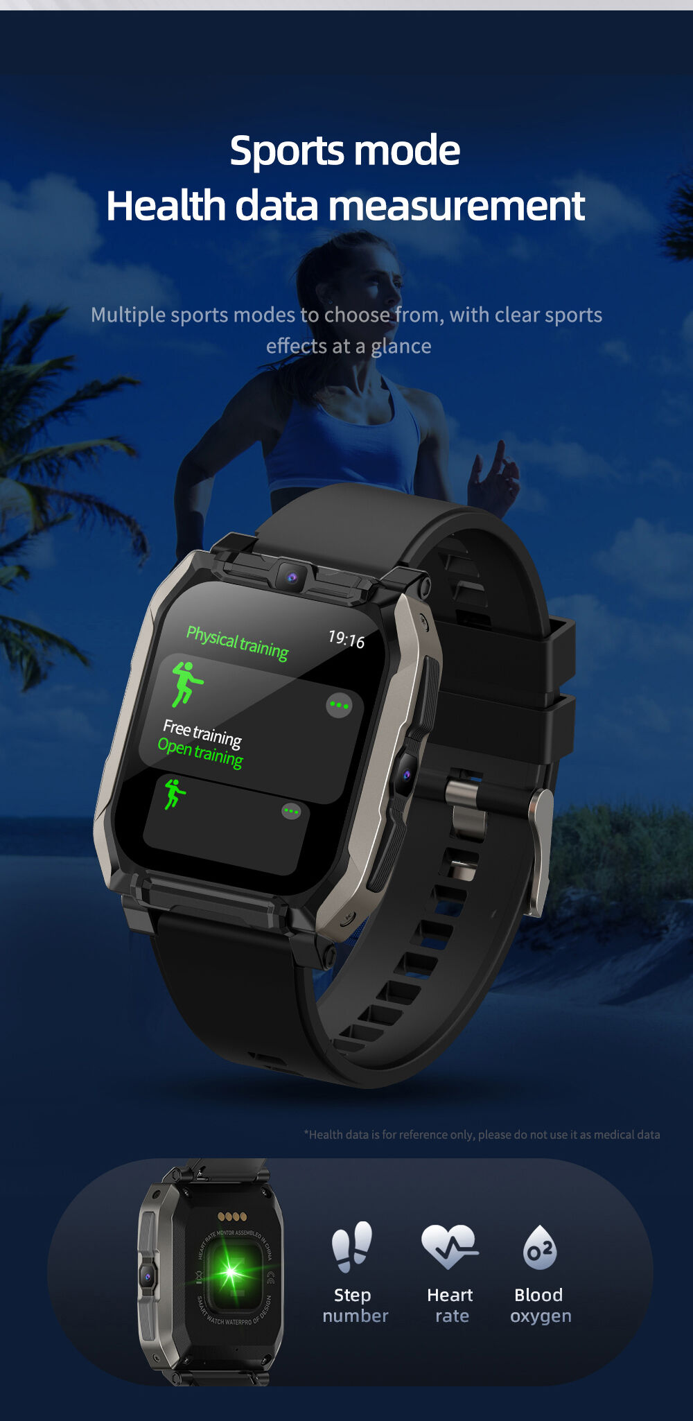 16/64/128gb 4g Smart Watch 1.96" 700mah Sim Wifi Gps Trackers Android 9 ...