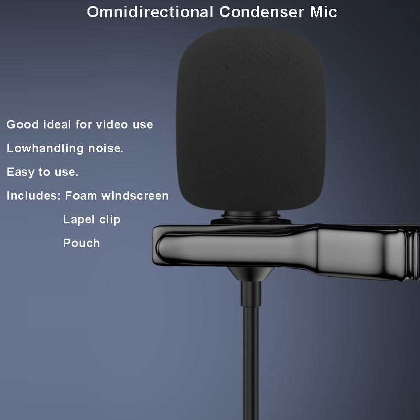 Factory Price Omni Directional Condenser Microphone With Clear Sound ...
