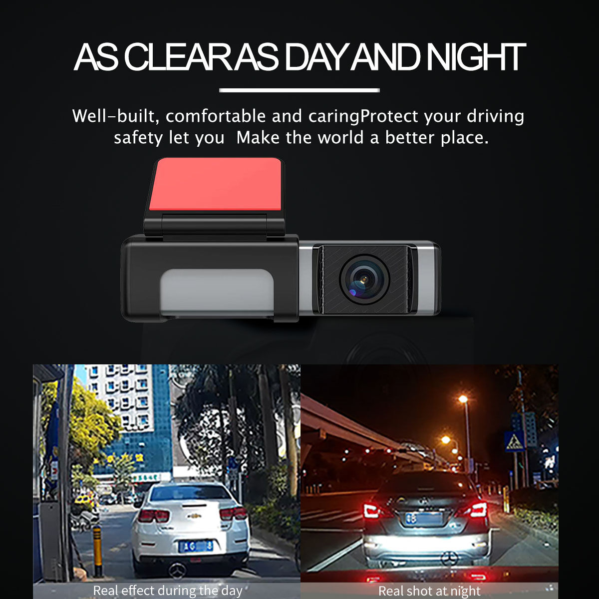 4k Dash Cam Wide Angle Wifi Car Camera Dashcam 3840*2160p Ultra Hd Dvr ...