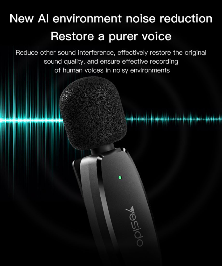 Buy Wholesale China Yesido Kr12 Portable Noise Reduction Wireless ...