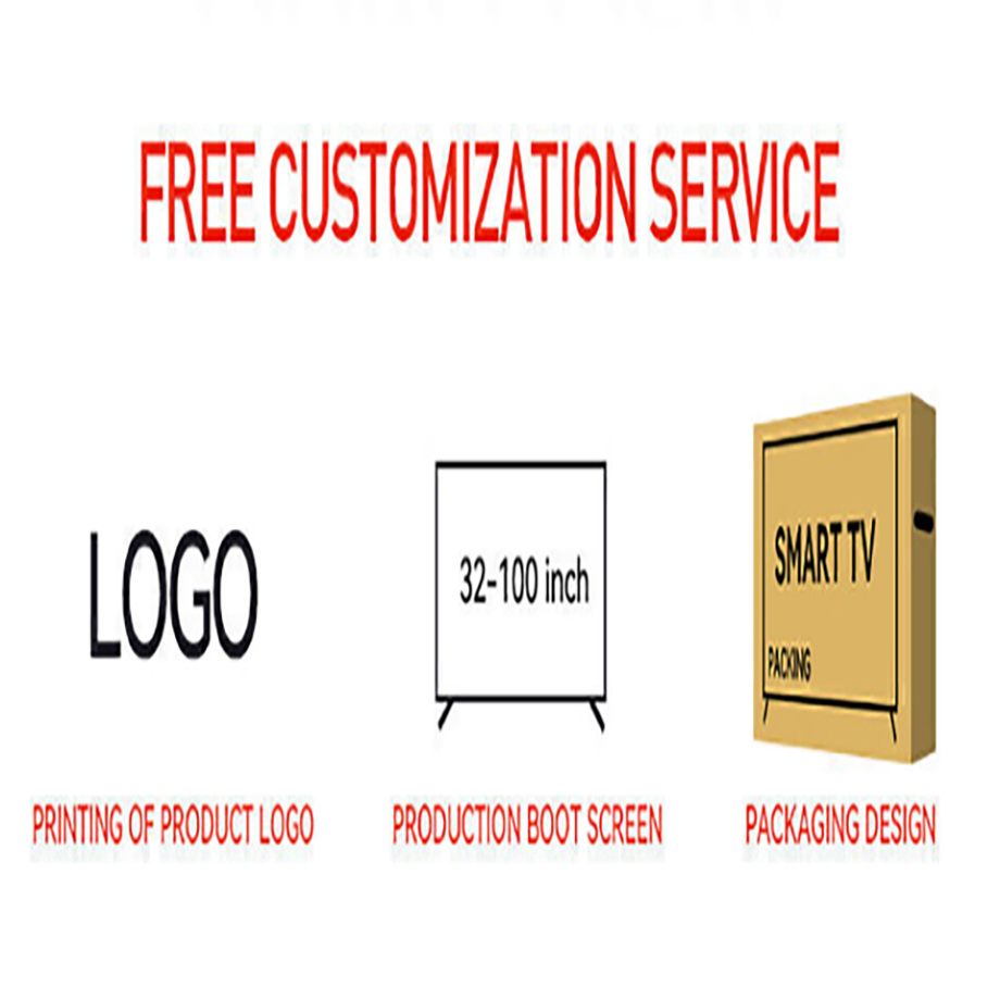 Oem Television 32 42 50 55 65 Inch Led Tvs With Build-in Wifi Smart Led ...
