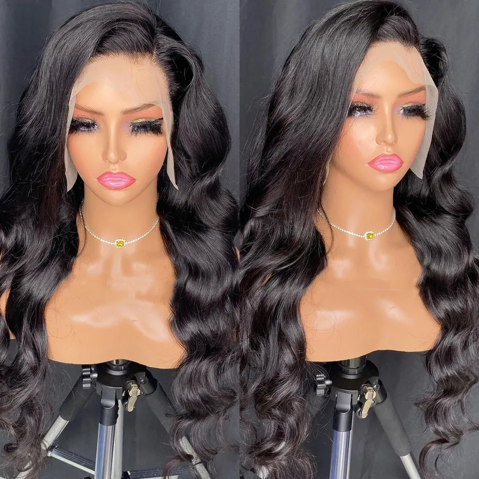 Buy China Wholesale 13x6 Pre Plucked Hd Lace Frontal Wig Human Hair ...