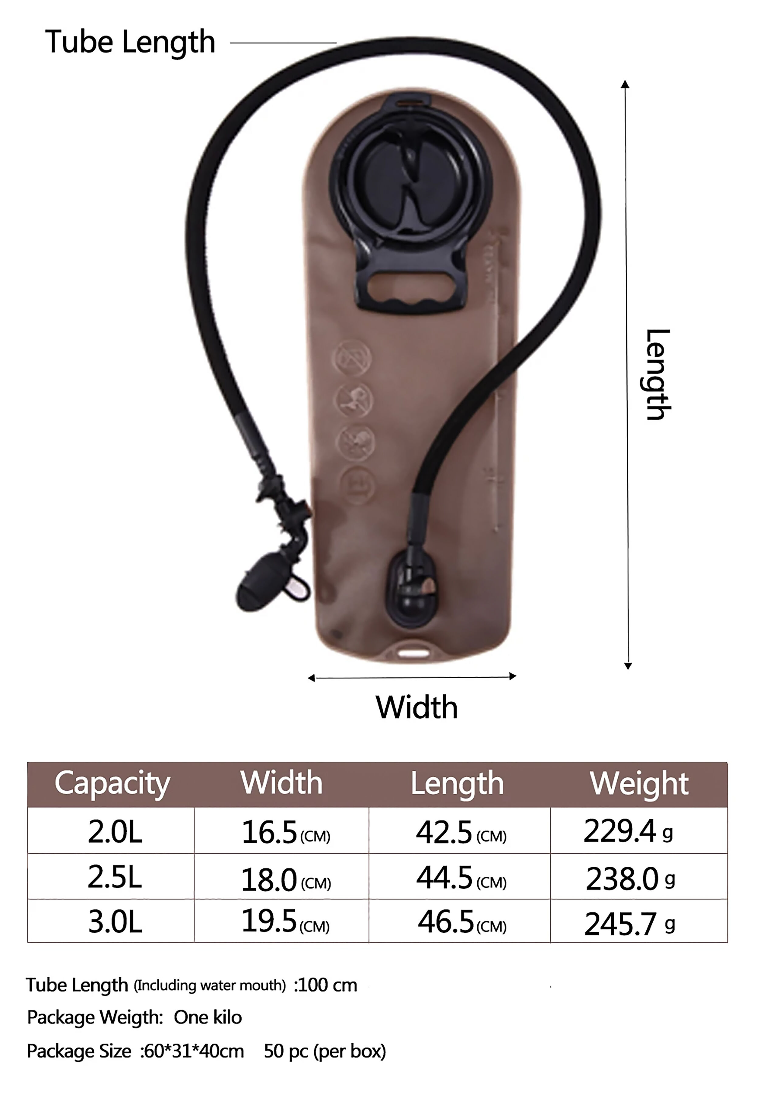 Buy Wholesale China Lightweight Water Flask Bottle Foldable Water Bag ...