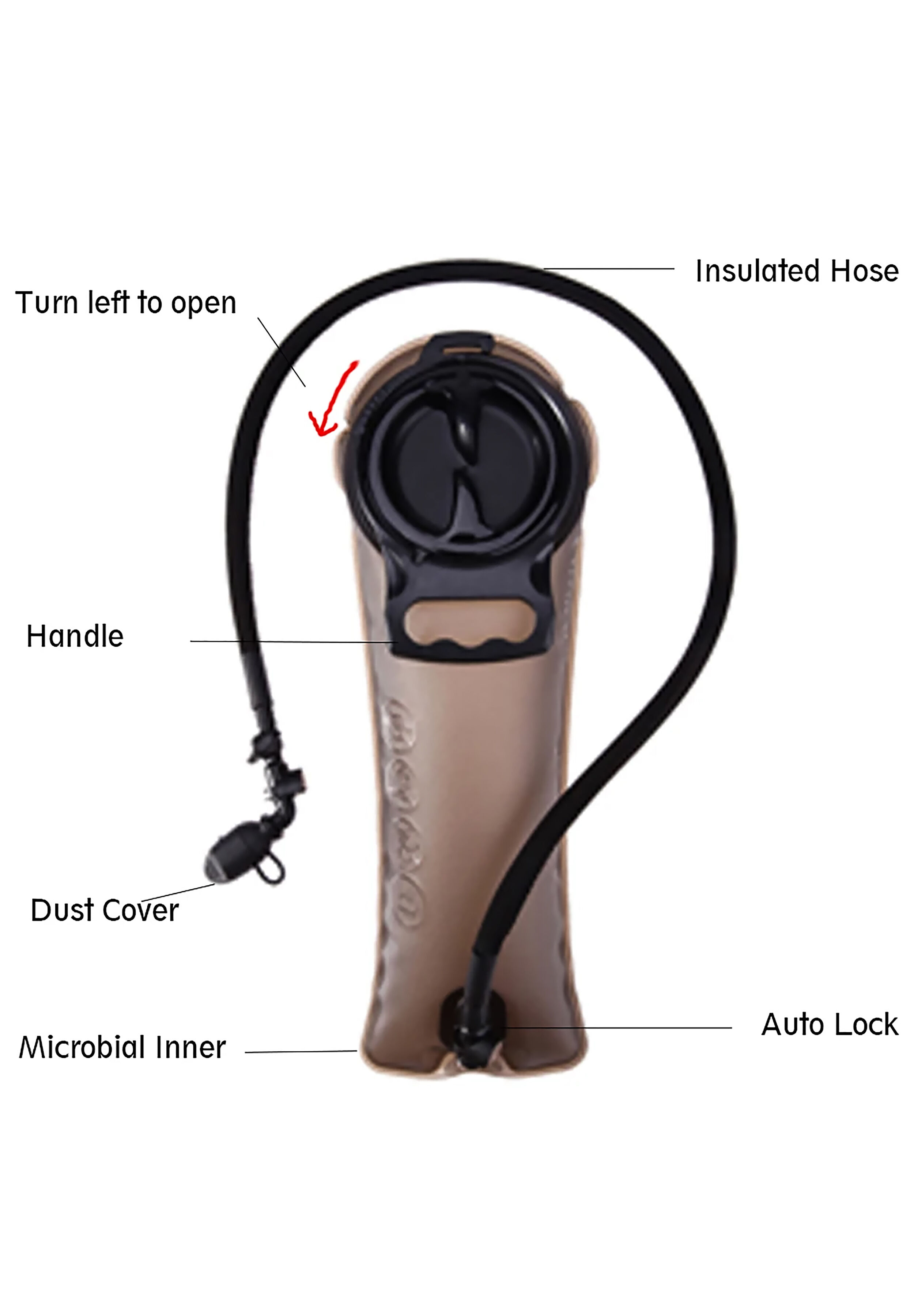 Buy Wholesale China Lightweight Water Flask Bottle Foldable Water Bag ...