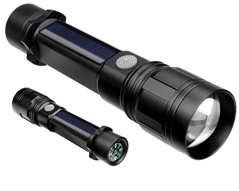 Wholesale Camping Portable Mini Flash Light With Compass Multi-function ...