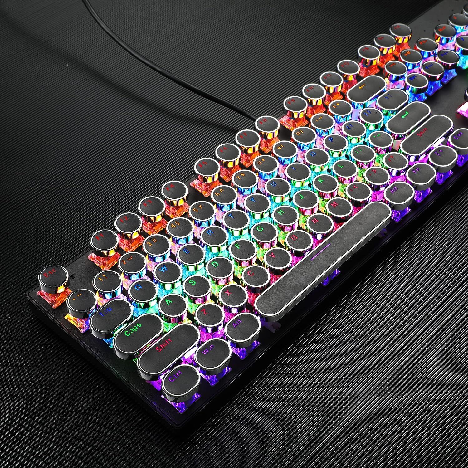 Buy Wholesale China Magegee Mk-storm Mechanical Gaming Keyboard Retro ...