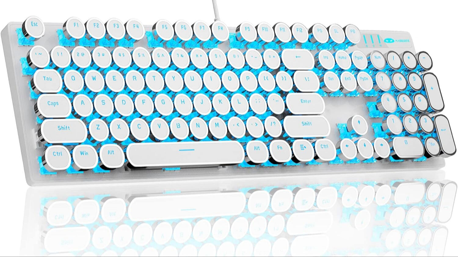 Buy Wholesale China Magegee Mk-storm Mechanical Gaming Keyboard Retro ...