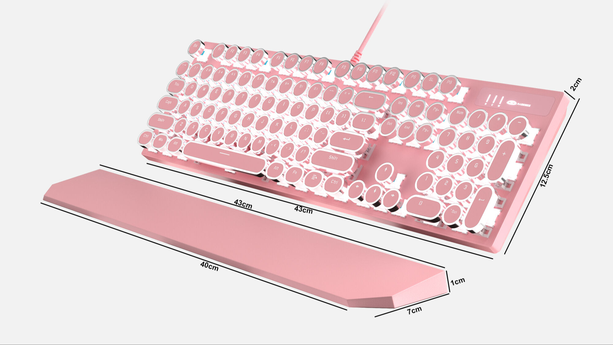 Buy Wholesale China Magegee Mk-storm Mechanical Gaming Keyboard Retro ...