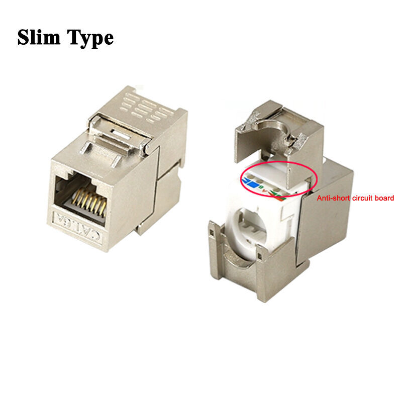 Cat6a Stp Toolless Keystone Jack (slim Type) Modular Jack - China ...