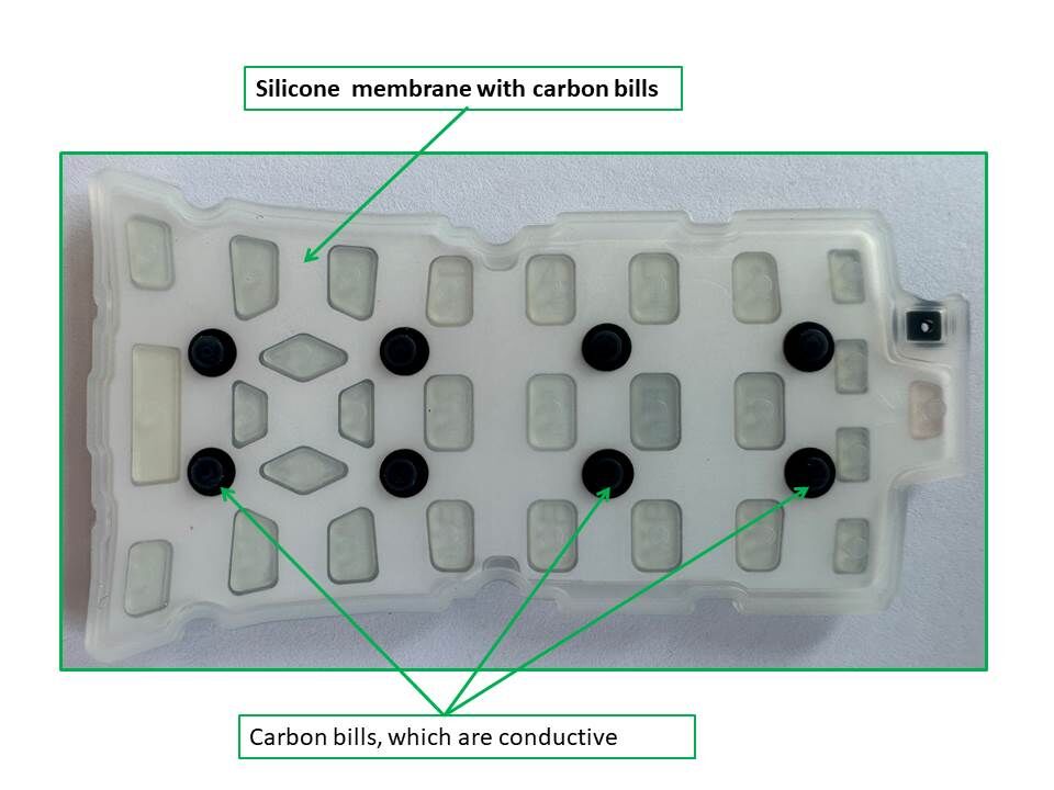 Plastic Pos Keyboards Pos Keypads And Silicone Membrane Switches ...