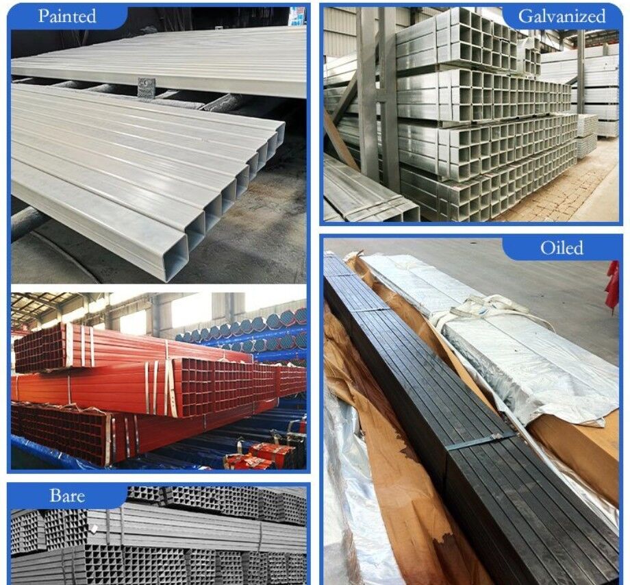 China Hot Sale Carbon Steel Square Pipe 150x150 130x130 300x300 Erw ...