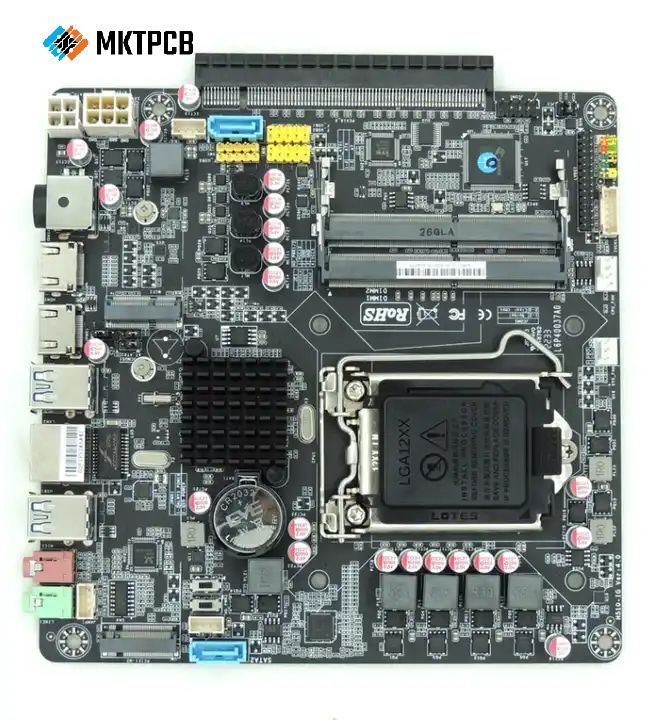 Buy Wholesale China New H510 Thin Itx Side-plug Graphics Motherboard ...