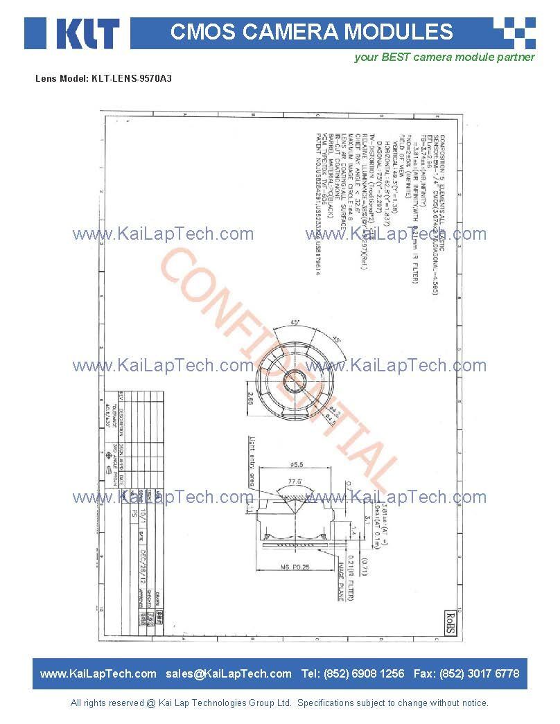 Buy Wholesale Hong Kong SAR Klt-g2k-ov8856 V1.1 8mp Ov8856 Mipi ...