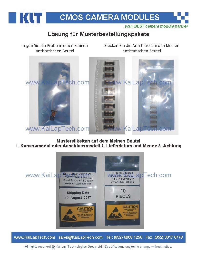 Buy Wholesale Hong Kong SAR Klt-g2k-ov8856 V1.1 8mp Ov8856 Mipi-schnittstelle Fester Fokus ...