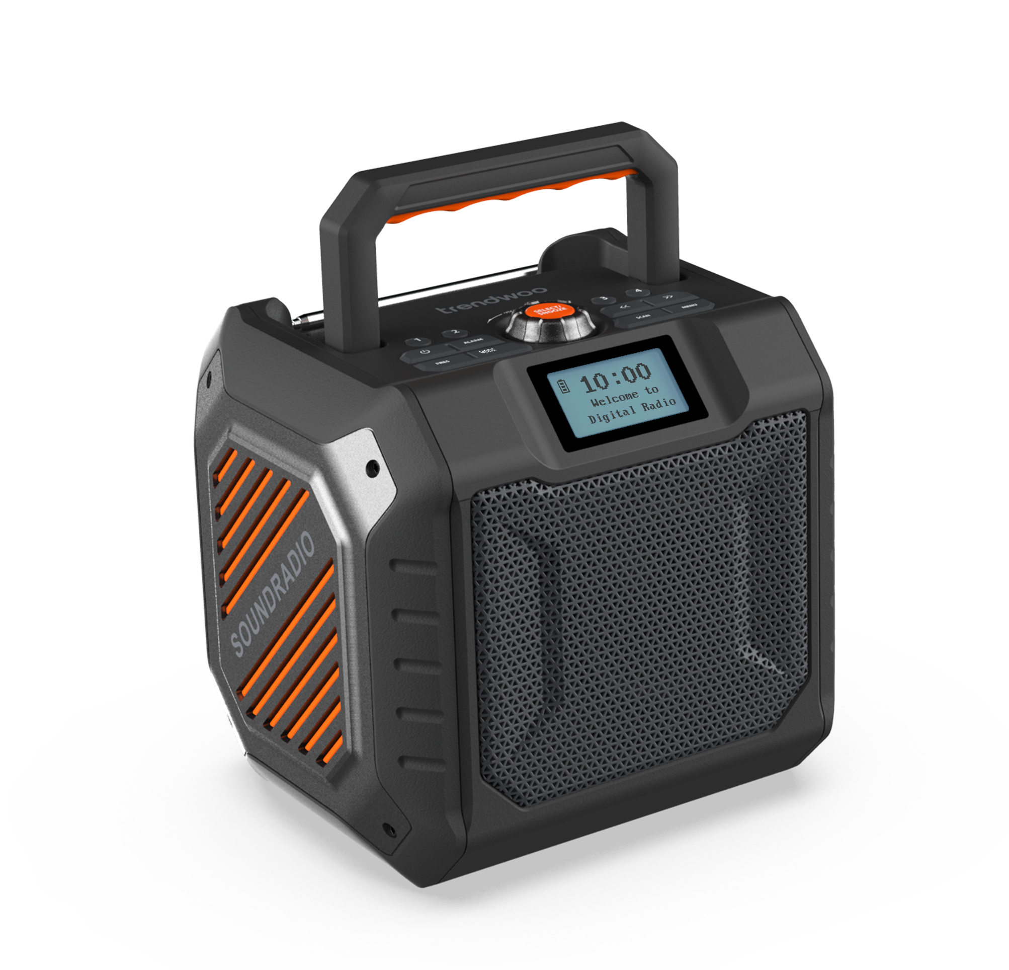 Worksite Rugged Design Portable Dab+/fm Radio Outdoor Bt Speaker ...
